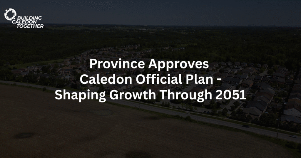 Caledon Official Plan